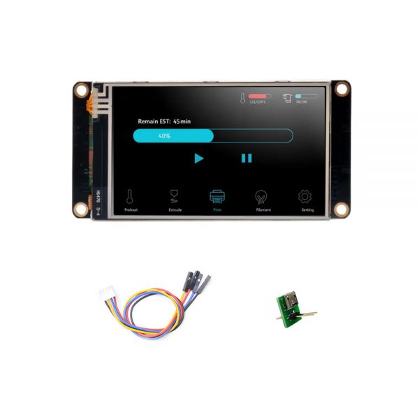 NX8048P050-011C-Y – Nextion 5″ Intelligent Series HMI Touch Display ...