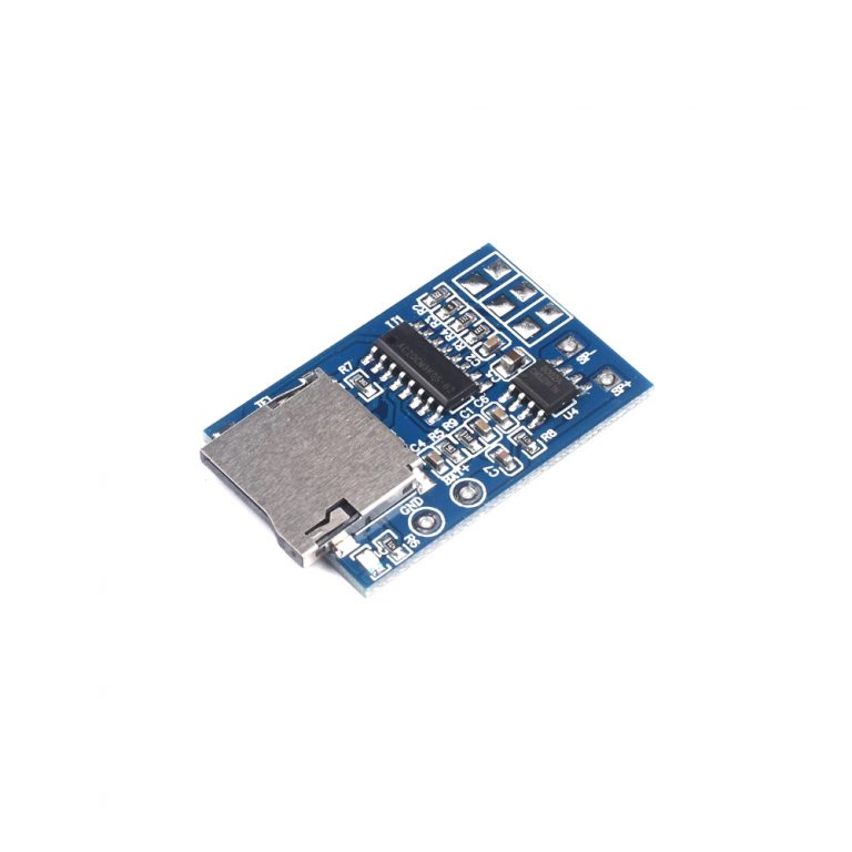 3.7-5V 1x2W(4Ω) MP3 Decoding Module Support TF Card – ADMA Electronics