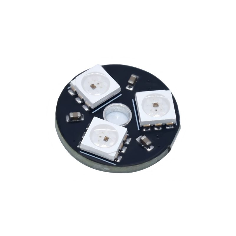 WS2812 5050 RGB LED Module, 3 Bits – ADMA Electronics
