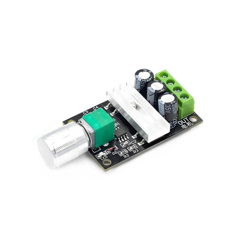 PWM DC Motor Speed Controller Module 3A, 6V-28V – ADMA Electronics